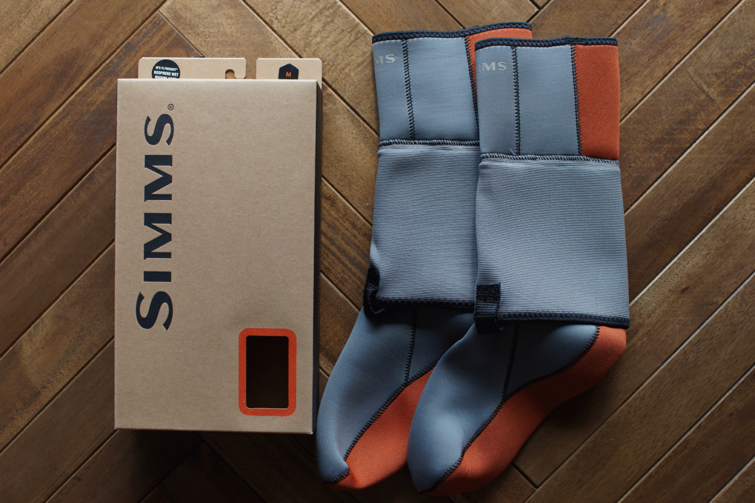 SIMMS／Flyweight Neoprene Wet Wading Socks | Fishing Gear Monochrome