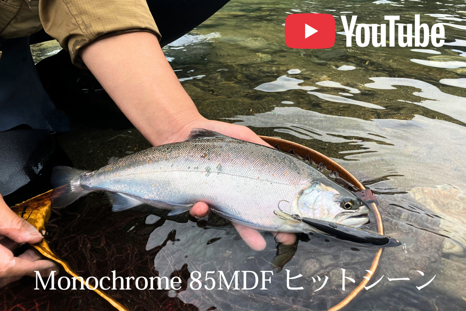 85MDFヒットシーン | Fishing Gear Monochrome